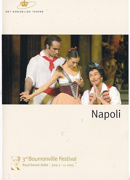 Napoli - Ballet 2004 - Det Kongelige Teater - Program A5 - Pæn - Ballet ...