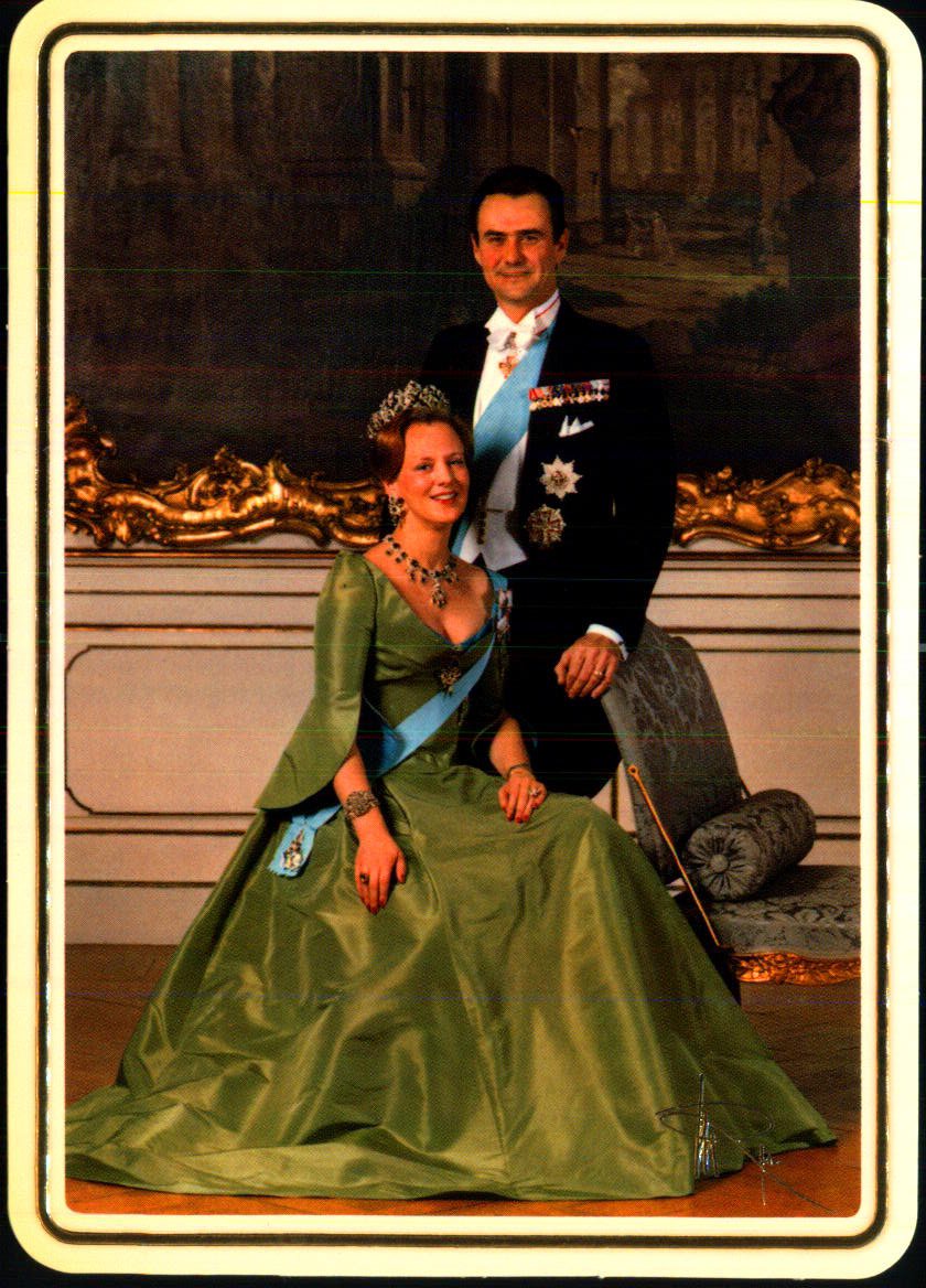 Dronning Margrethe og Prins Henrik - Golden Line 102 - Ubrugt ...