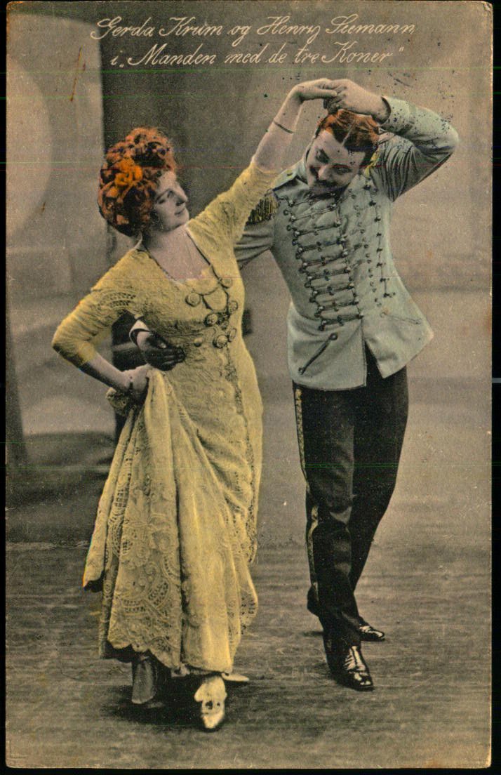 Gerda Krum og Henry Seemann i Manden med de tre Koner - Alex Vincent ...