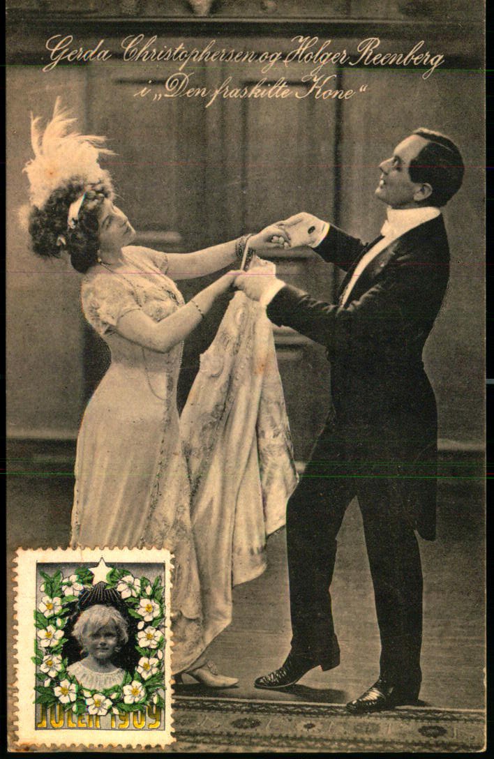 Gerda Christophersen og Holger Reenberg i Den fraskilte Kone - Alex ...