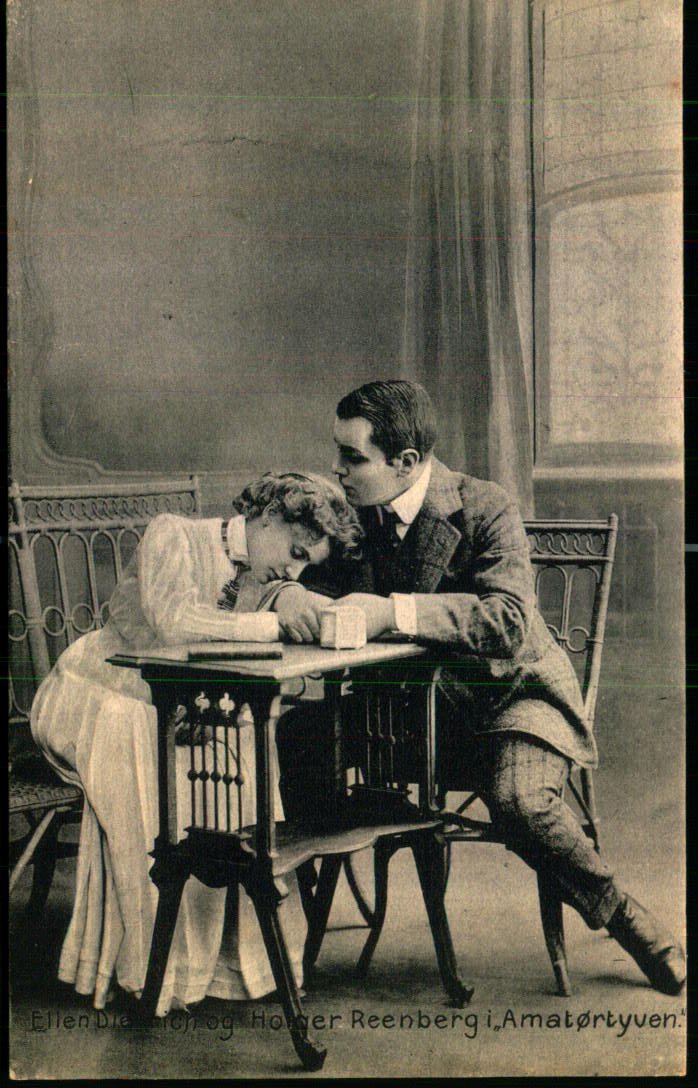 Ellen Diedrich og Holger Reenberg I Amatørtyven - P.H. 2377 - Brugt ...