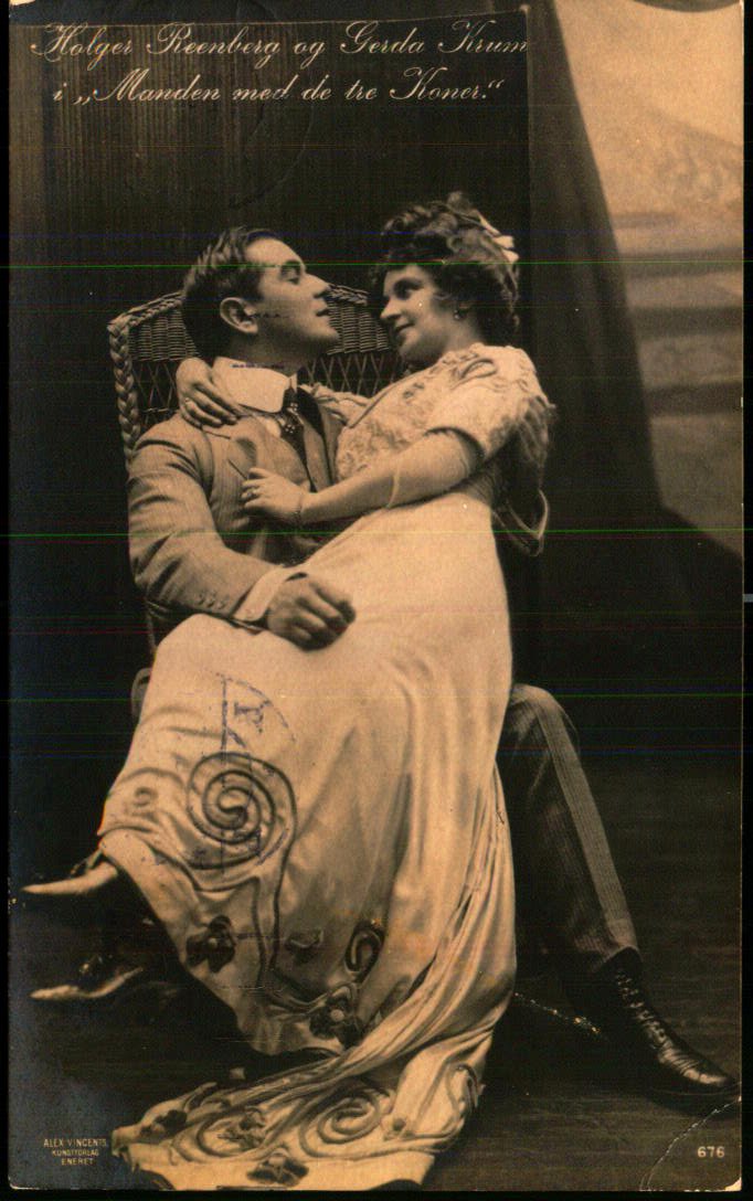 Holger Reenberg og Gerda Krum I Manden med de tre Koner - Alex Vincent ...