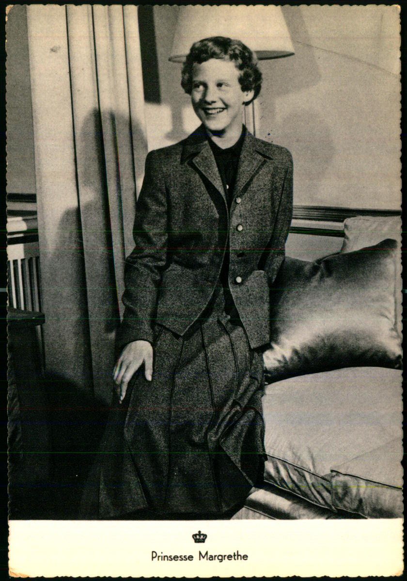 Prinsesse Margrethe - Stender 7008 - Ubrugt - Kong Frederik den 9 ...