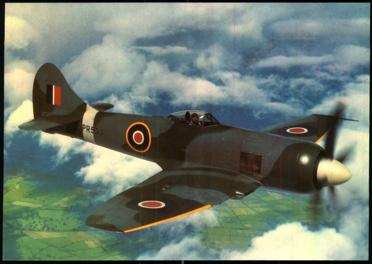 Hawker Tempest II - Pr533 - u/n - Ubrugt - Fly - Samlerhuset