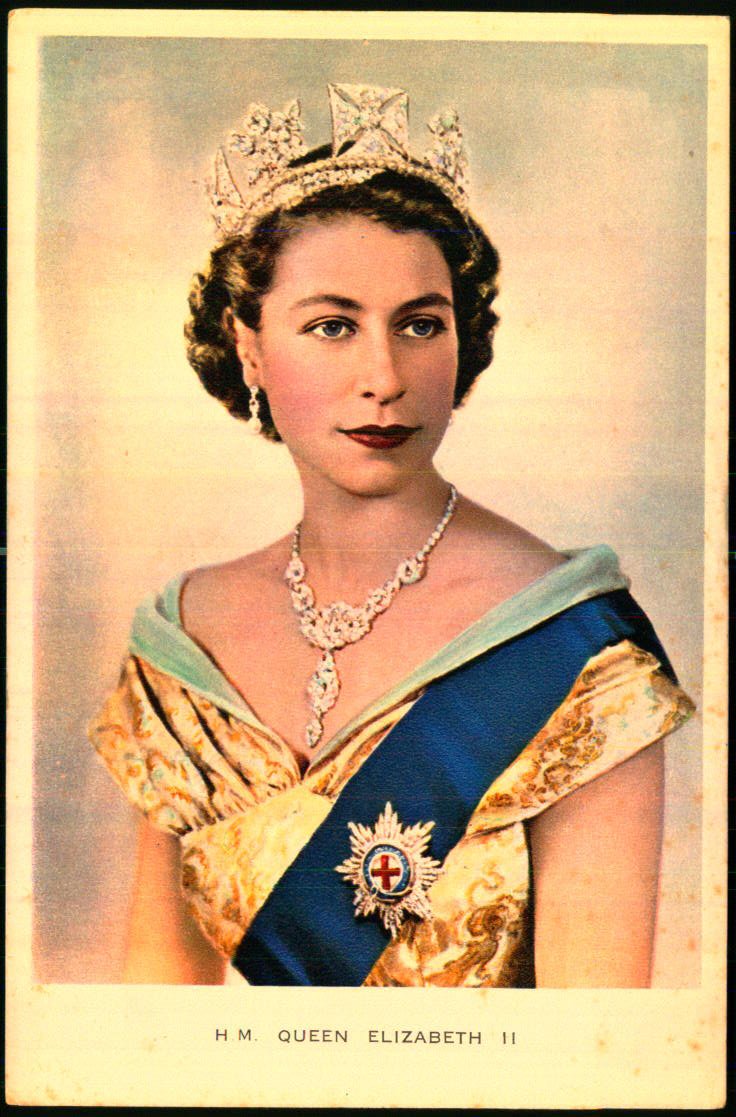 Dronning Elizabeth II - Ubrugt - Dronning Elizabeth 2. 1952 - 2022 ...