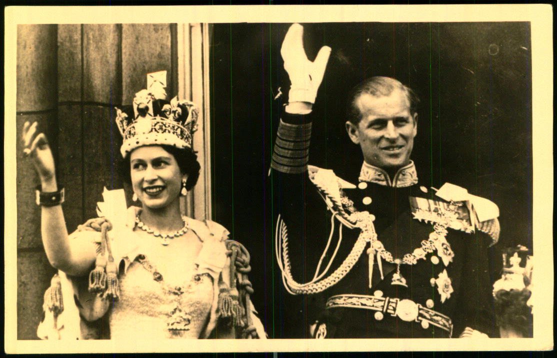 Dronning Elizabeth - Prins Philip - Kroning 1952 - Ubrugt - Dronning ...
