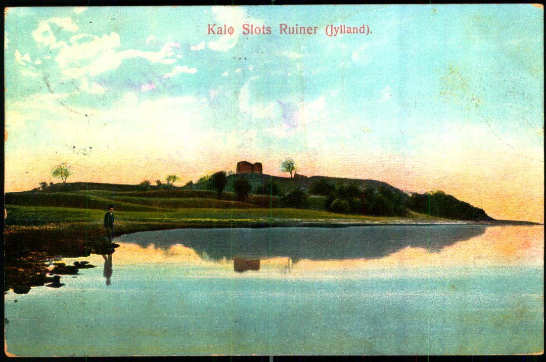 Kalø Slots Ruin - (Jylland) - C. Eneret 65 - Brugt - 8410 Rønde ...