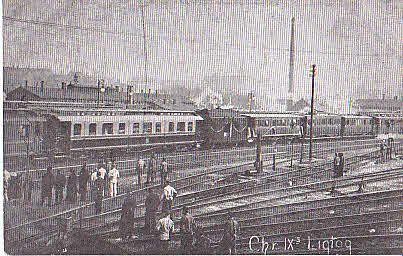 Christian IXs Ligtog - Stender U/no Ubrugt - Kong Christian den 9 ...