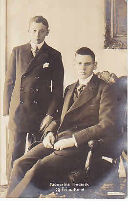 kronprins Frederik og Prins Knud. St 9863