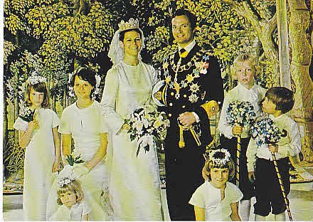 Konung Carl XVI Gustaf och Drottning Silvia.