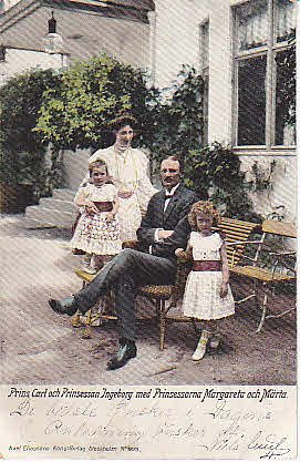 Prins Carl och Prinsessan Ingeborg - Prinsessorna.