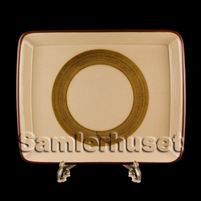 Peru Fad Firkantet 30x24 cm.