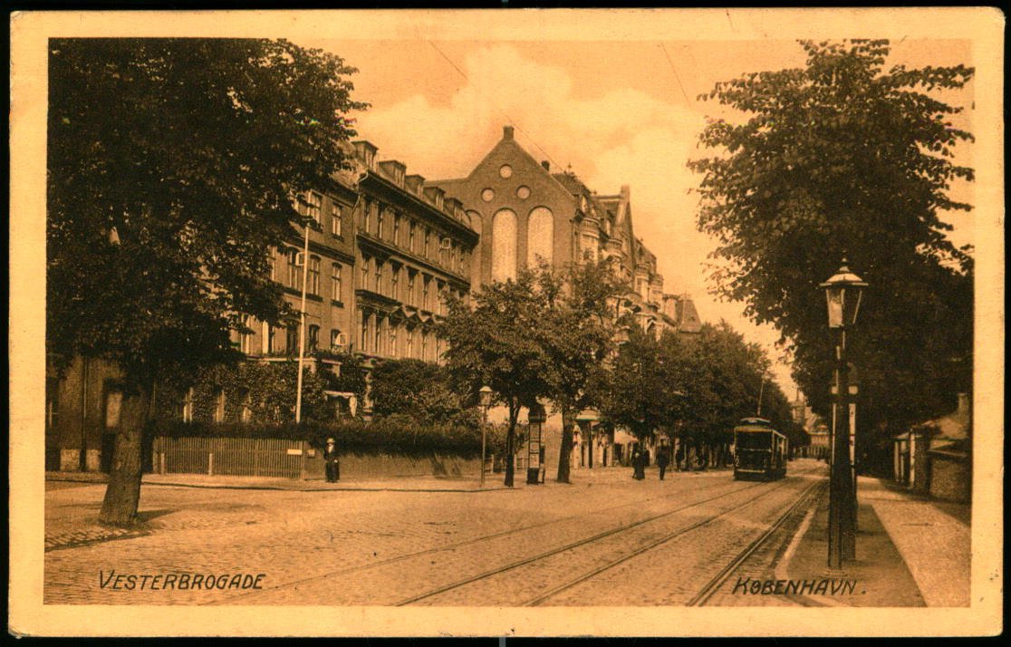 København - Vesterbrogade - Kiosk Rahbeck u/n - Vesterbro - Samlerhuset